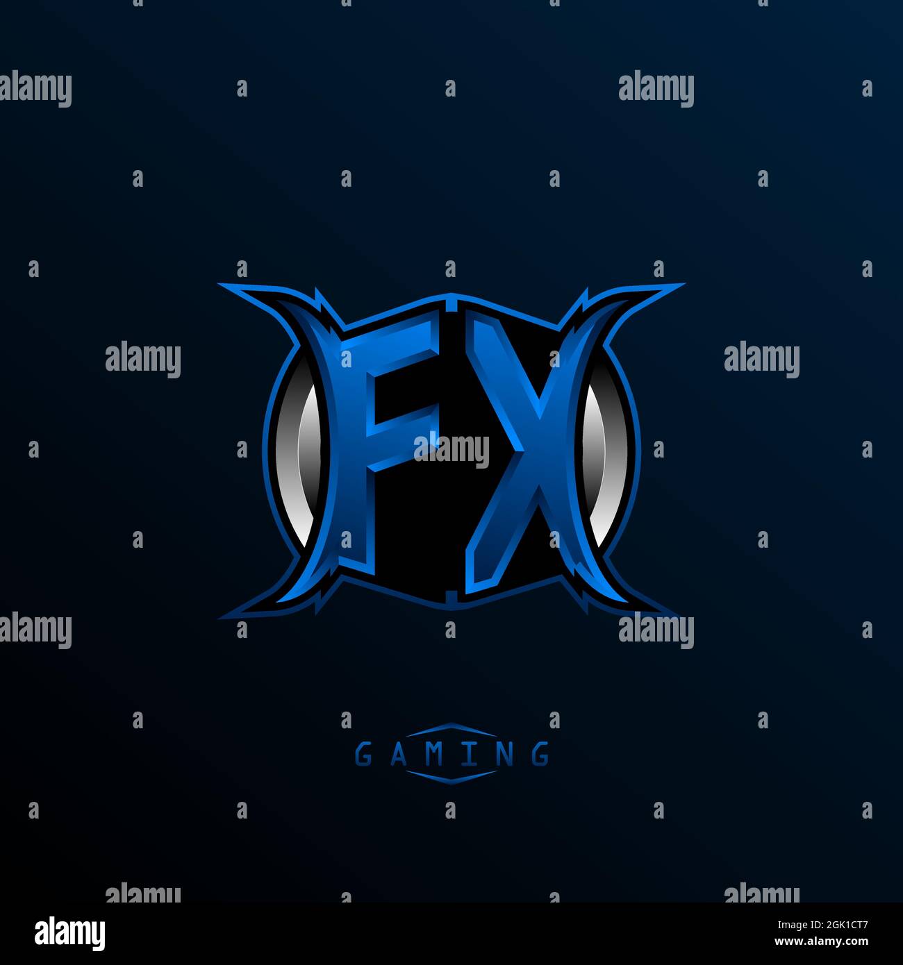 Initial FX logo design, Initial FX logo design with Cool style, Logo ...