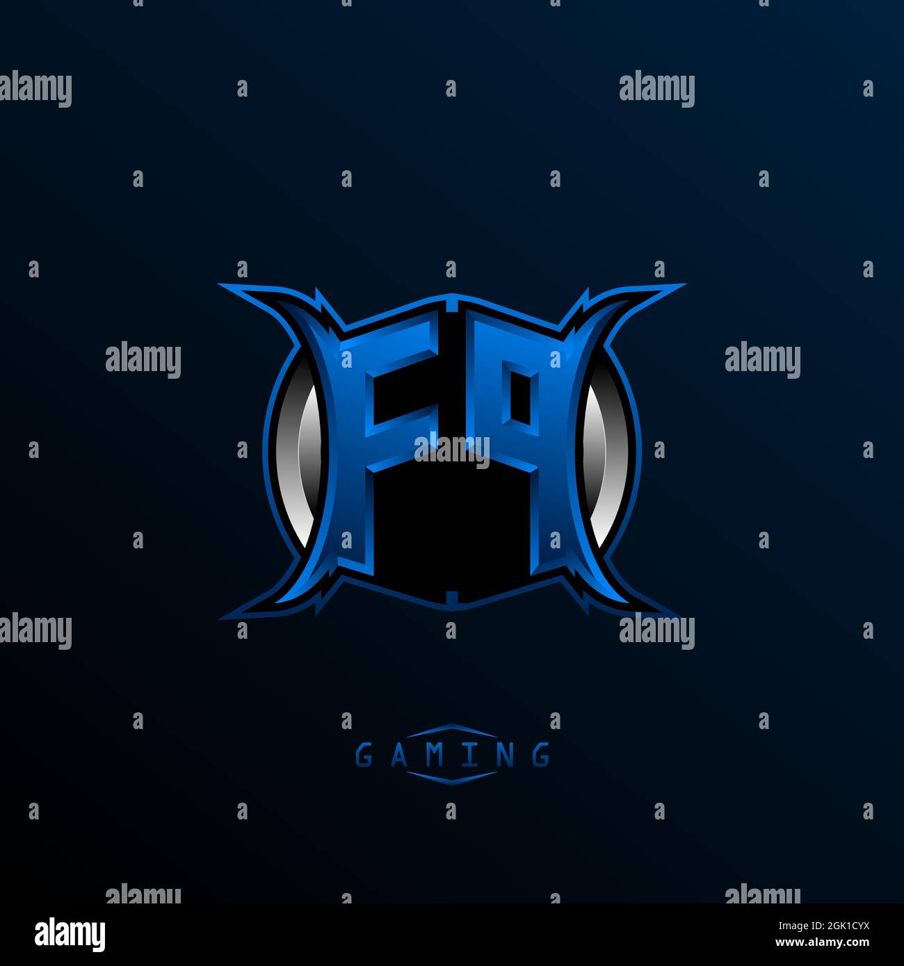 Initial FP logo design, Initial FP logo design with Cool style, Logo ...