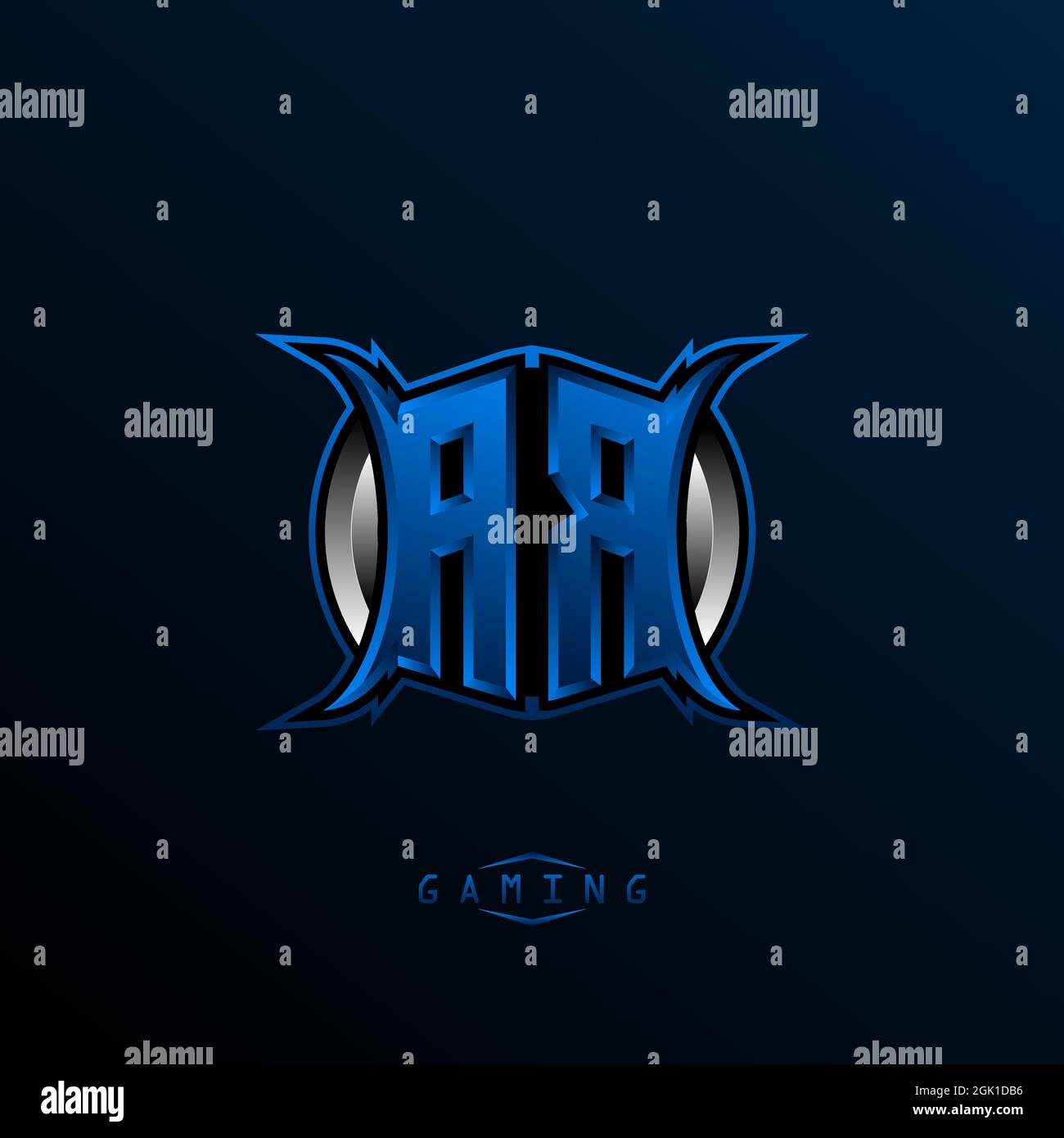 Initial AR logo design, Initial AR logo design with Cool style, Logo ...