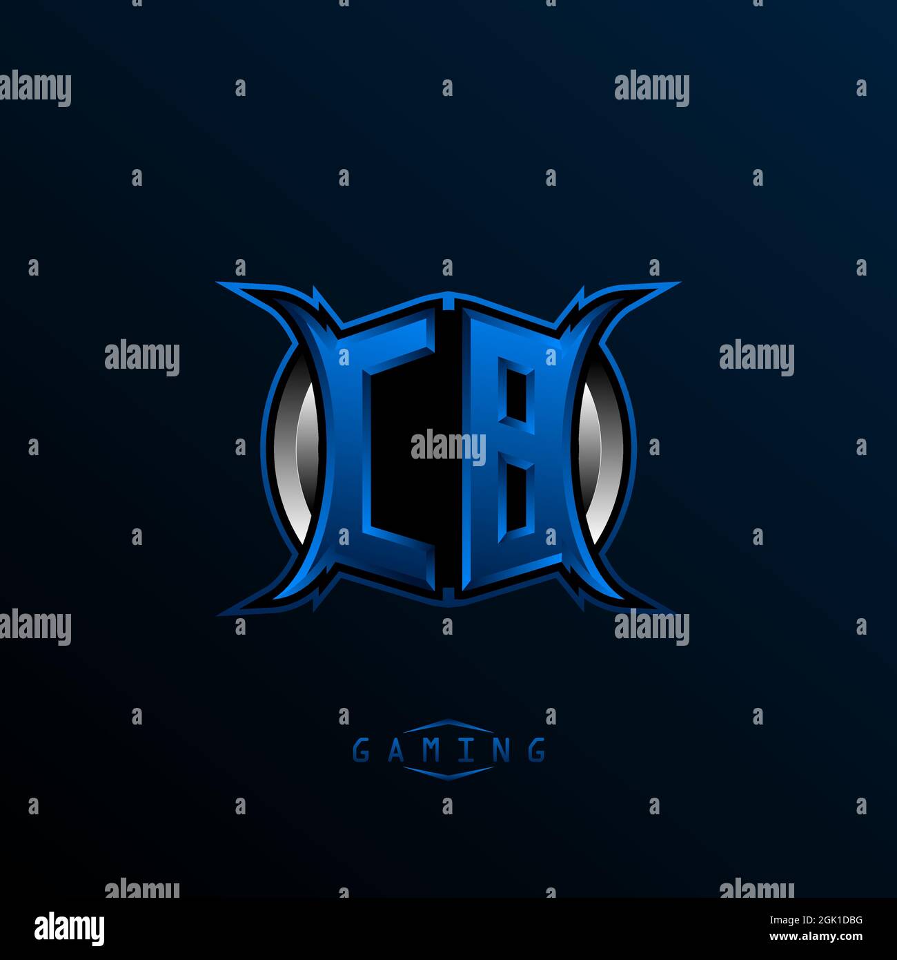 Initial CB logo design, Initial CB logo design with Cool style, Logo ...