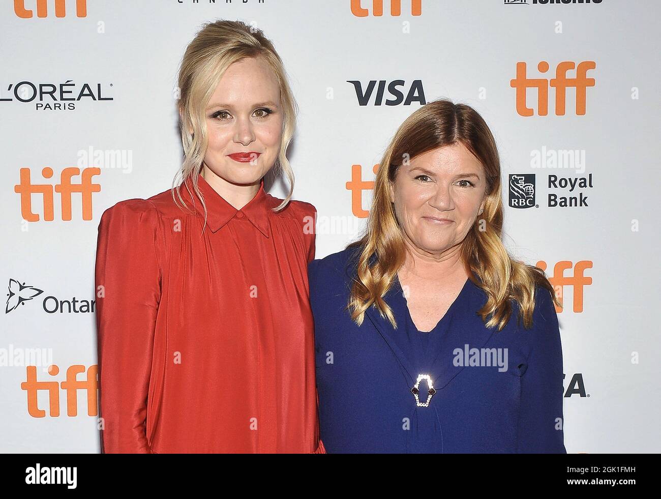 Toronto, Ontario, Canada. 11th Sep, 2021. Alison Pill, Mare Winningham ...