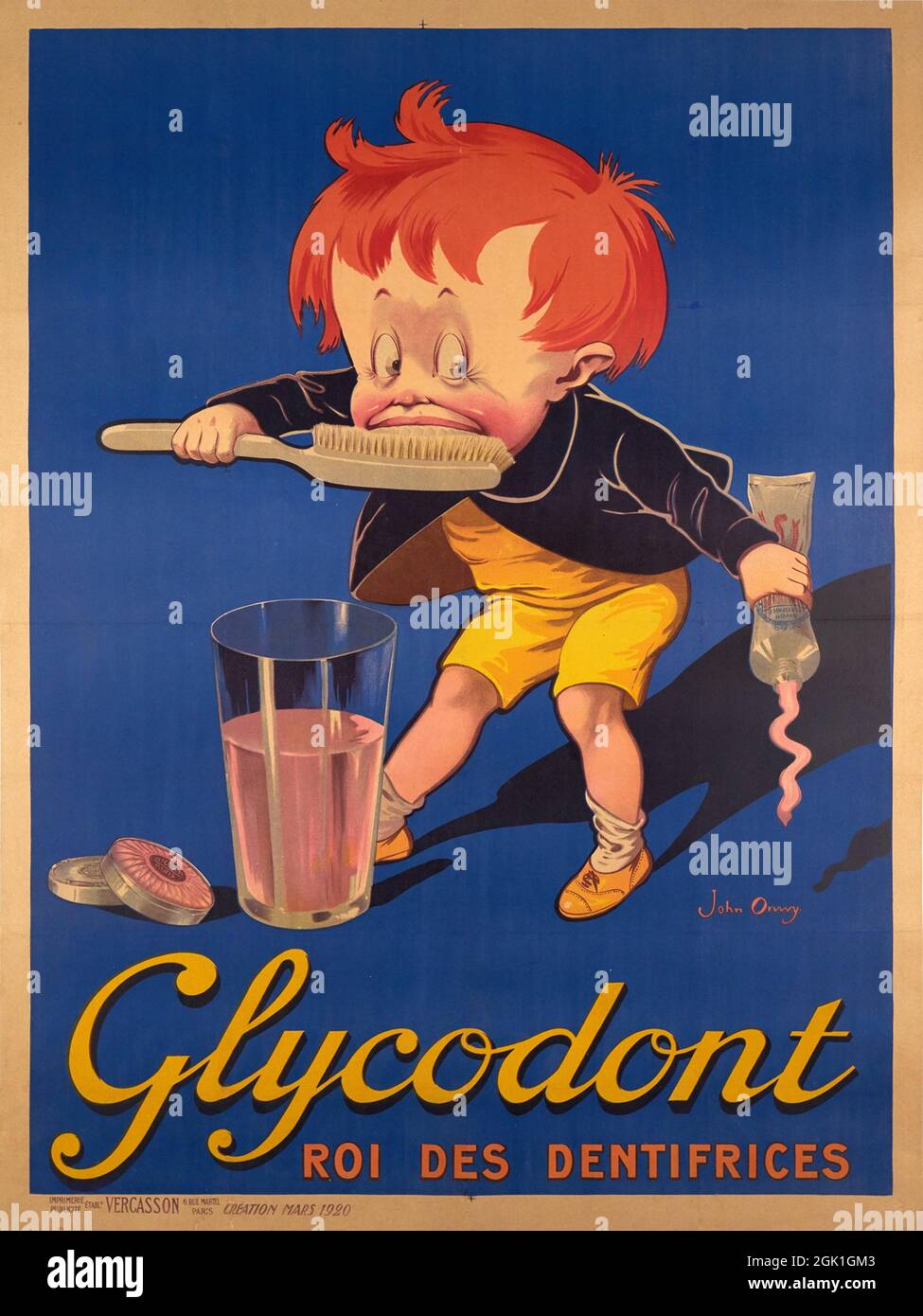 Vintage 1930s french food poster hi-res stock photography and images ...