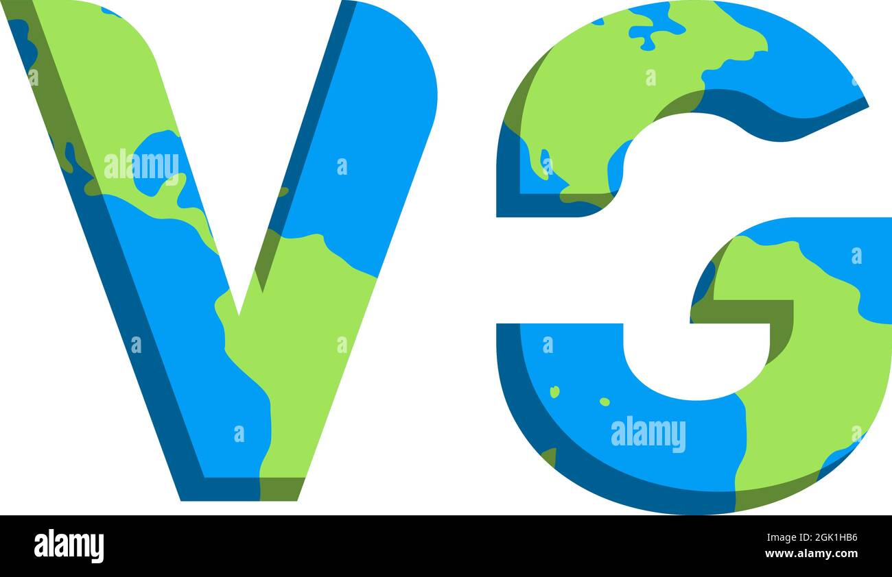 Initial VG logo design with World Map style, Logo business branding ...