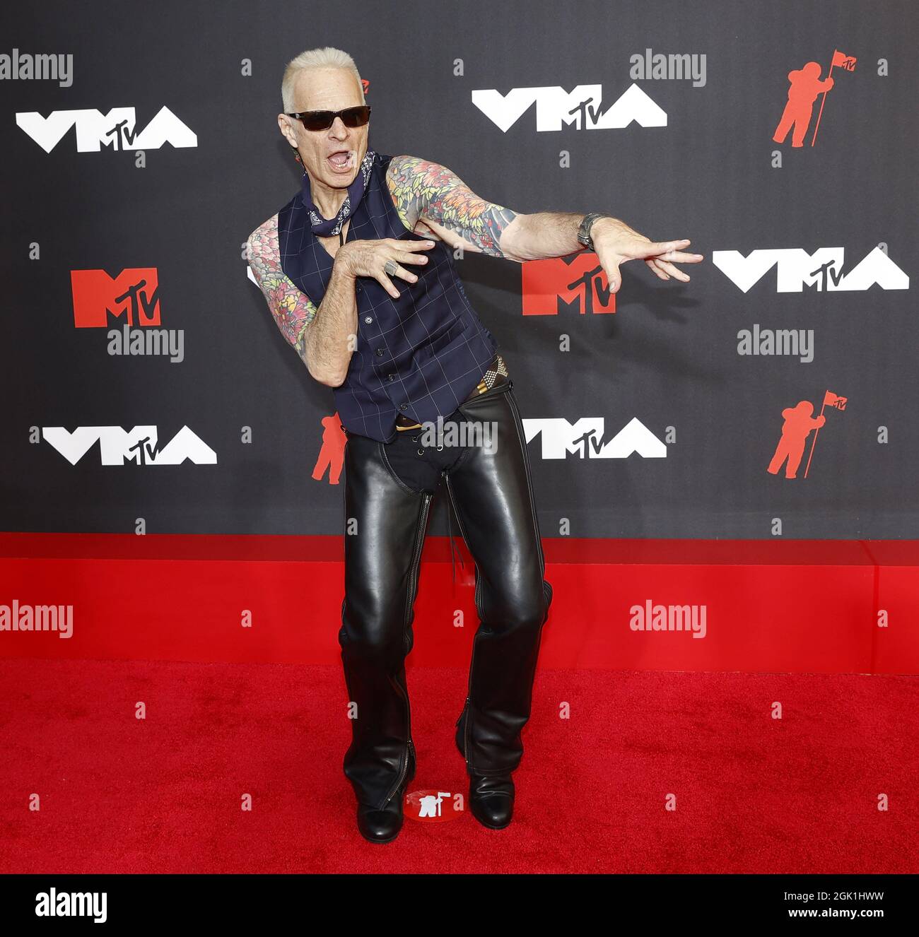 New York, United States. 12th Sep, 2021. David Lee Roth arrives on the ...