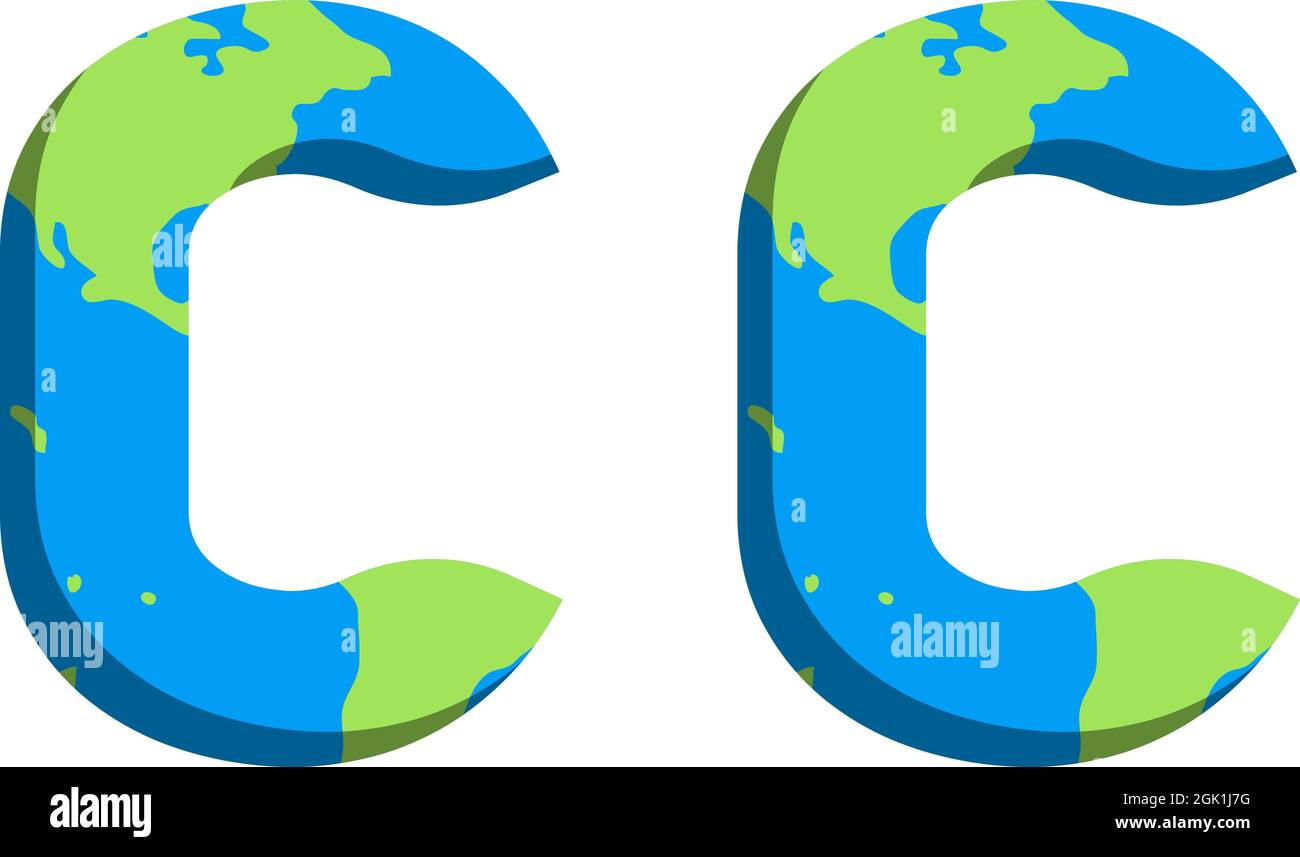 Initial CC logo design with World Map style, Logo business branding ...