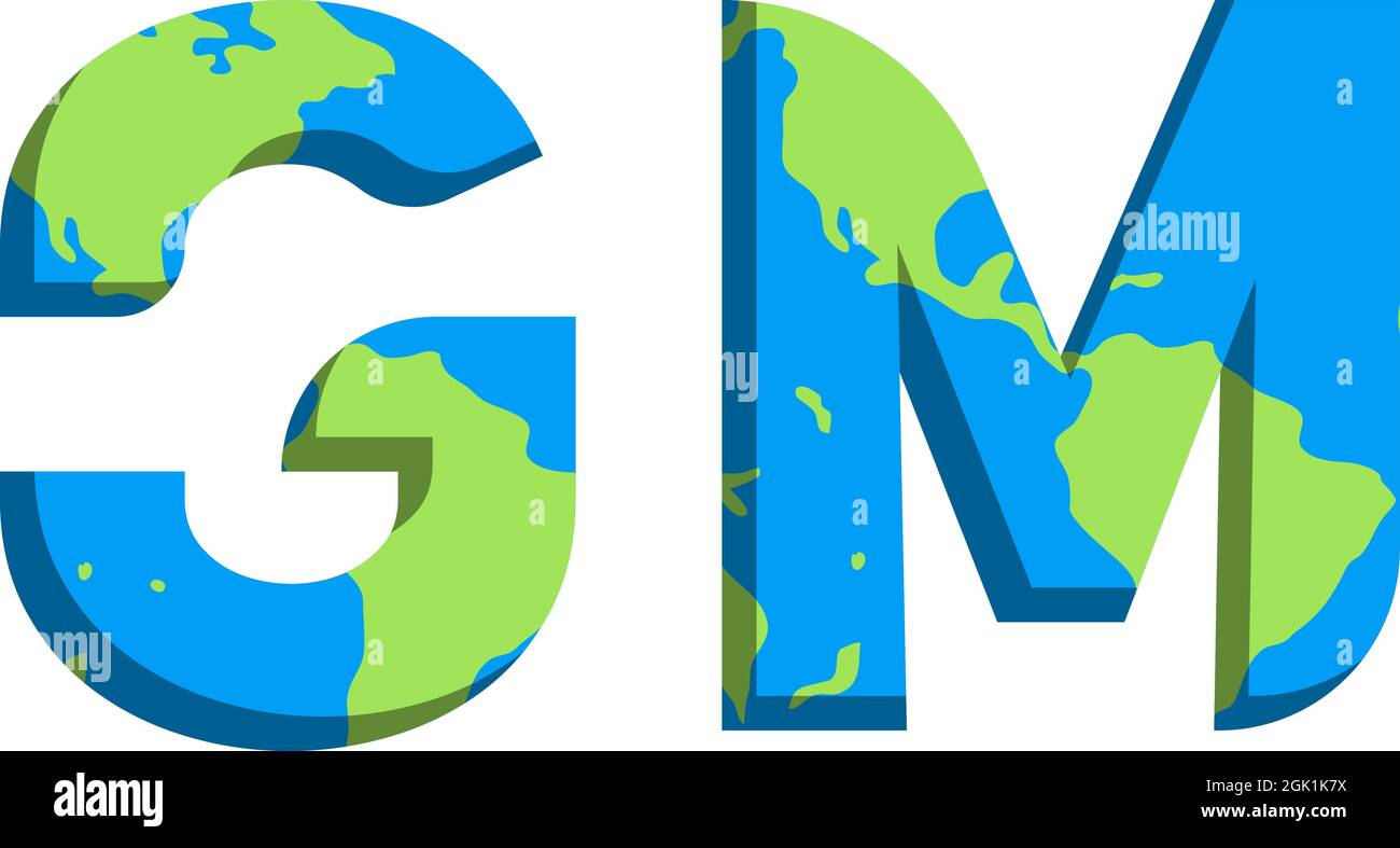 Initial GM logo design with World Map style, Logo business branding ...