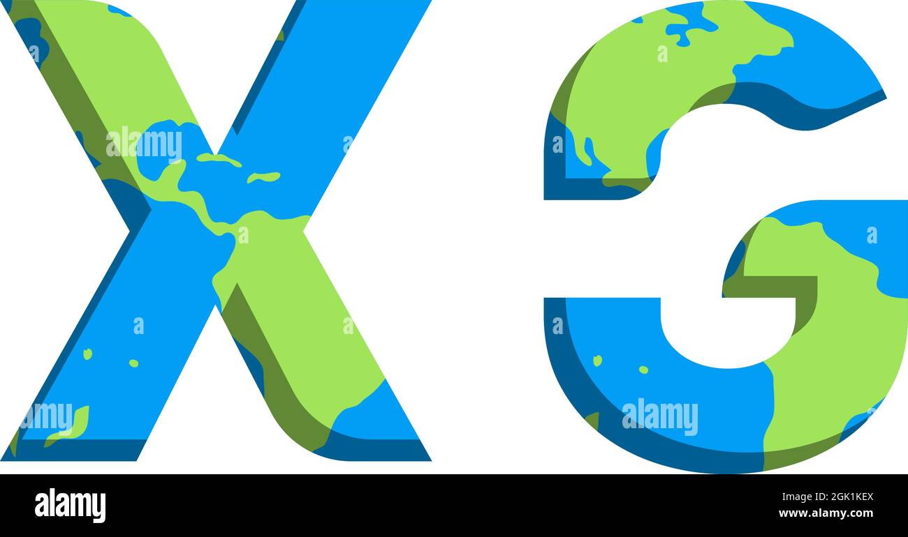 Initial XG logo design with World Map style, Logo business branding ...