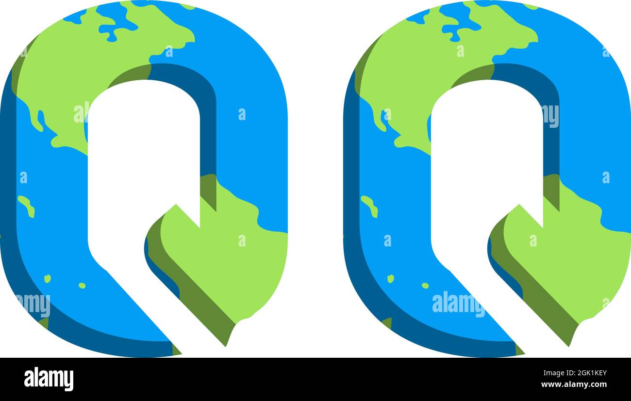 Initial QQ logo design with World Map style, Logo business branding ...