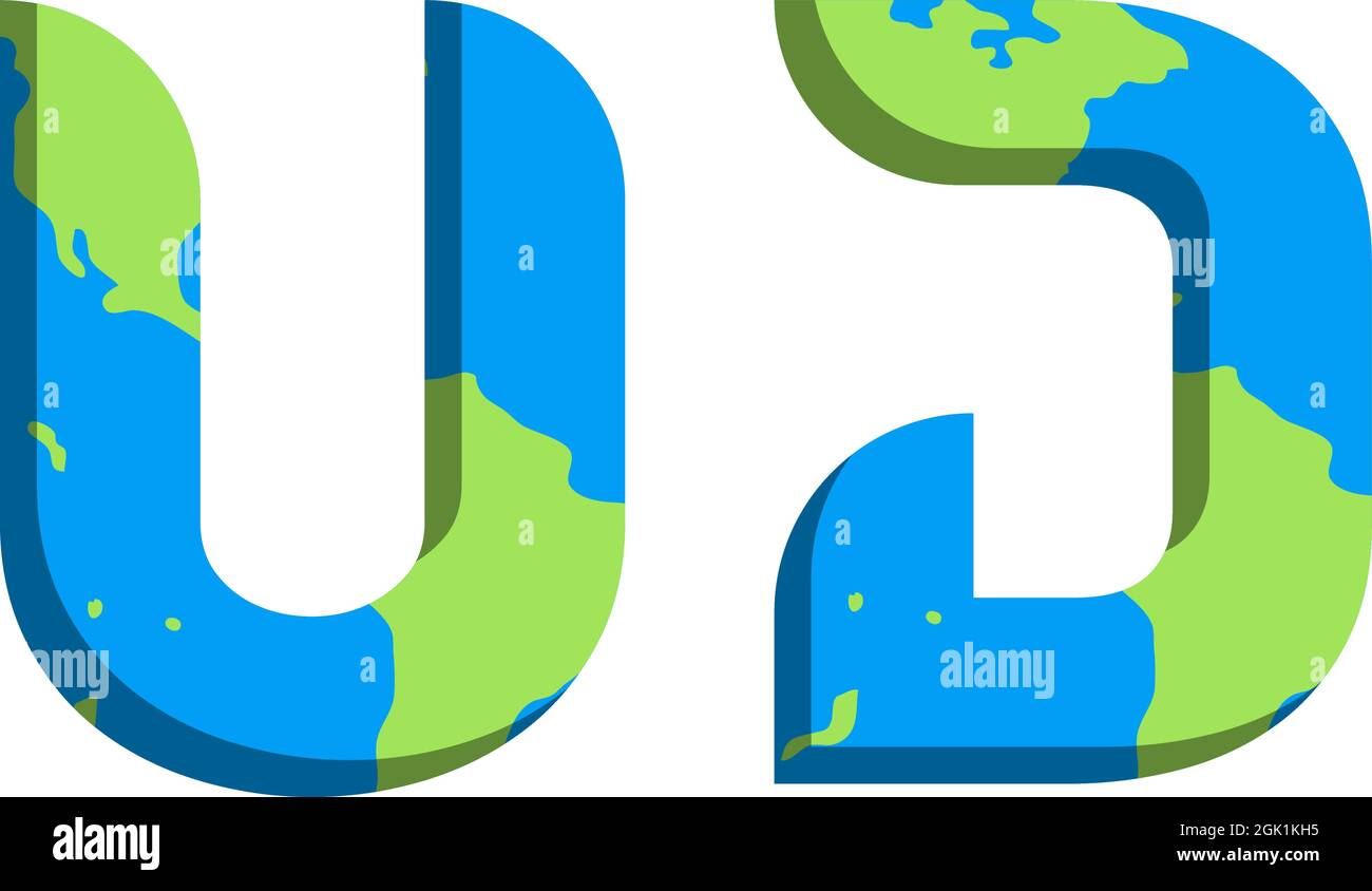 Initial UD logo design with World Map style, Logo business branding ...