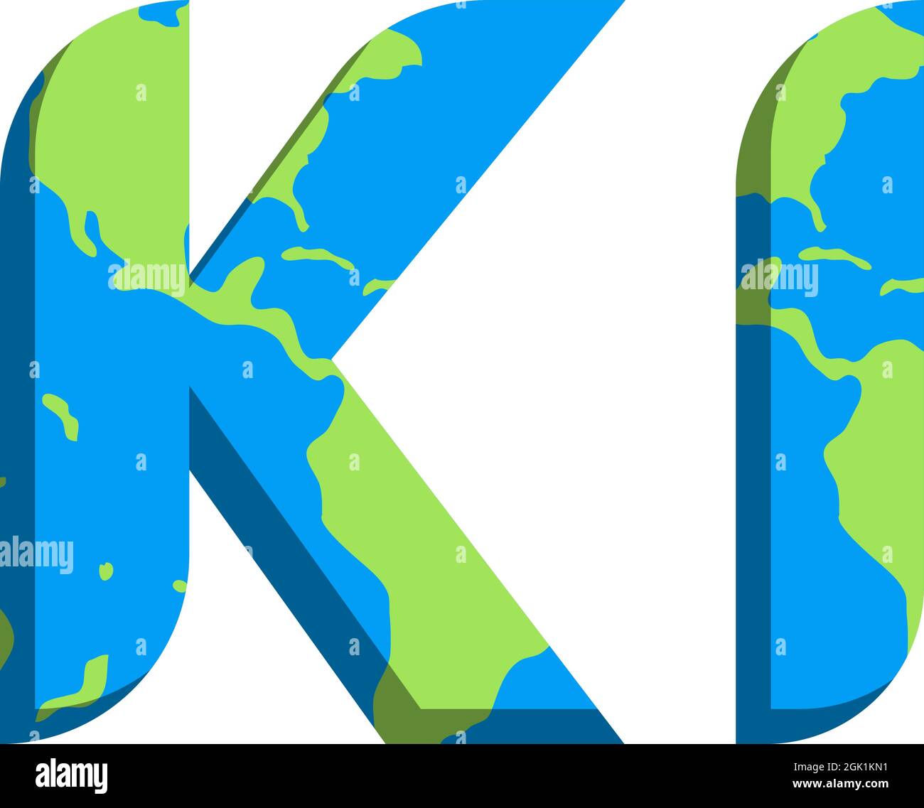 Ki logo design business Stock Vector Images - Alamy