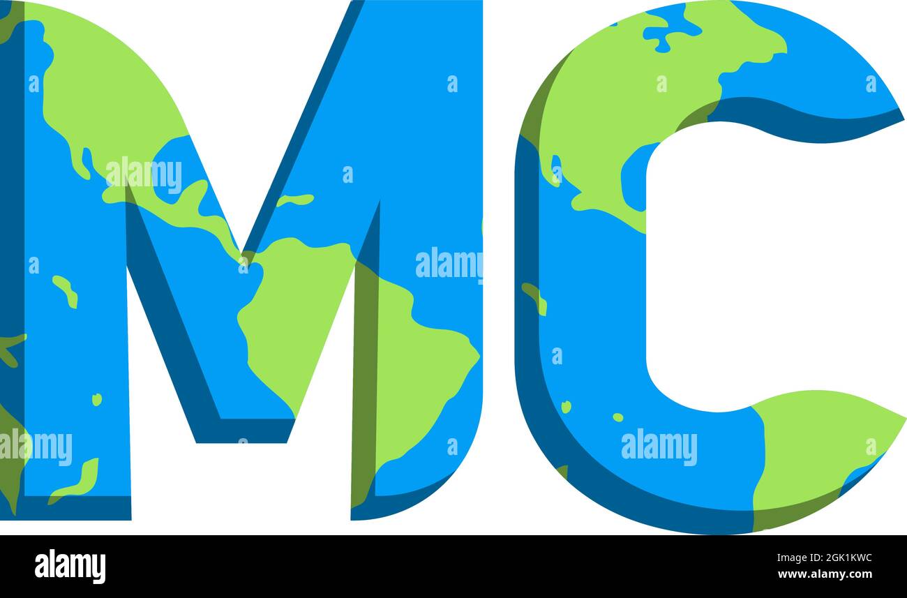 Mc initials logo Cut Out Stock Images & Pictures - Alamy