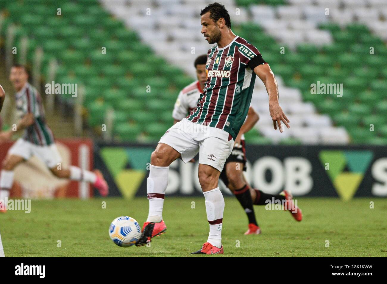 Rio De Janeiro, Brazil. 12th Sep, 2021. Fred during Fluminense x São ...