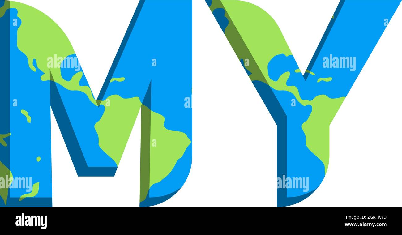 Initial MY logo design with World Map style, Logo business branding ...