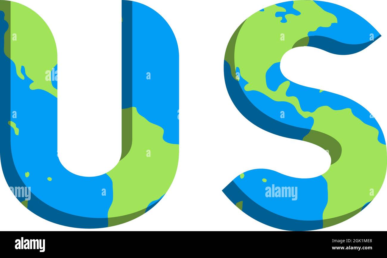 Initial US logo design with World Map style, Logo business branding ...