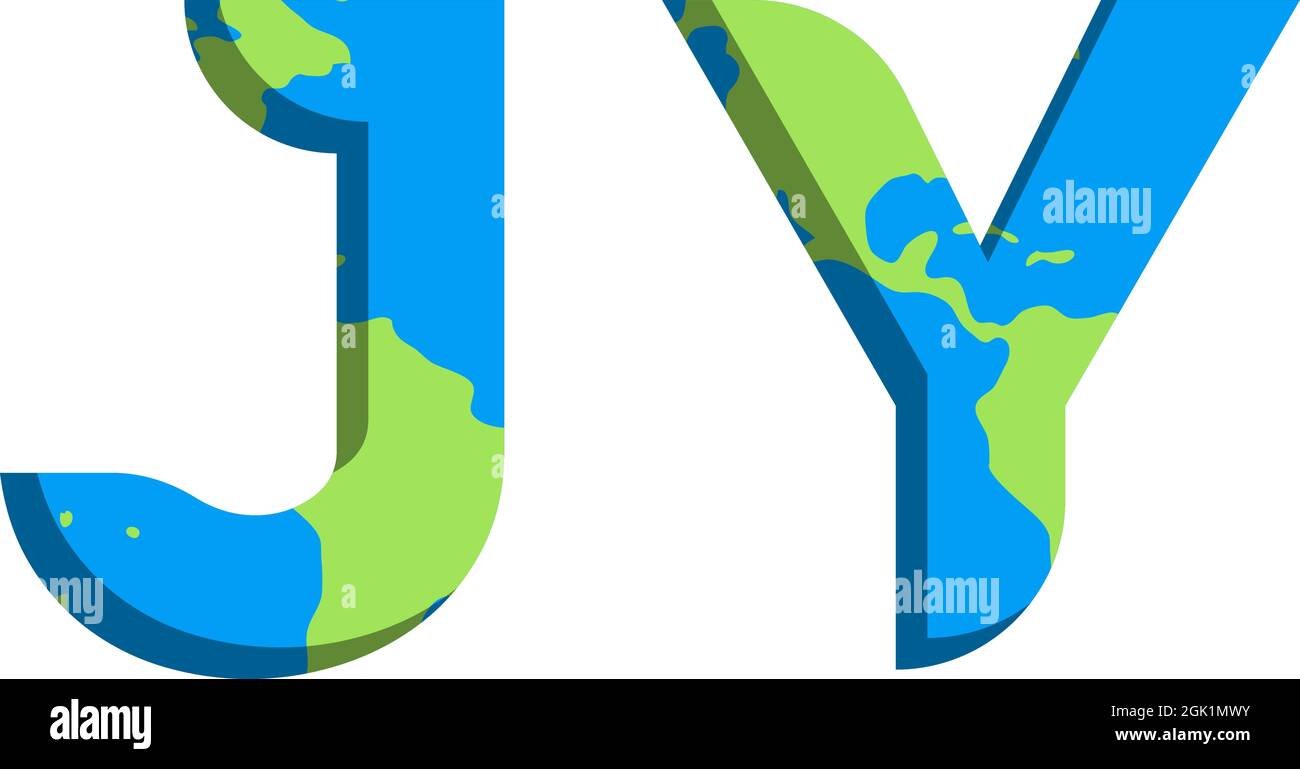Initial JY logo design with World Map style, Logo business branding ...