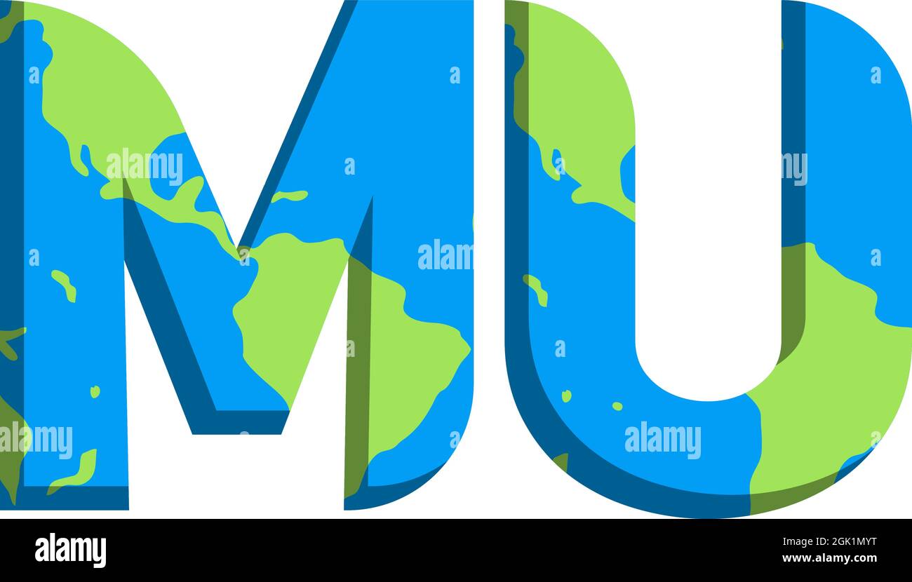 Initial MU logo design with World Map style, Logo business branding ...