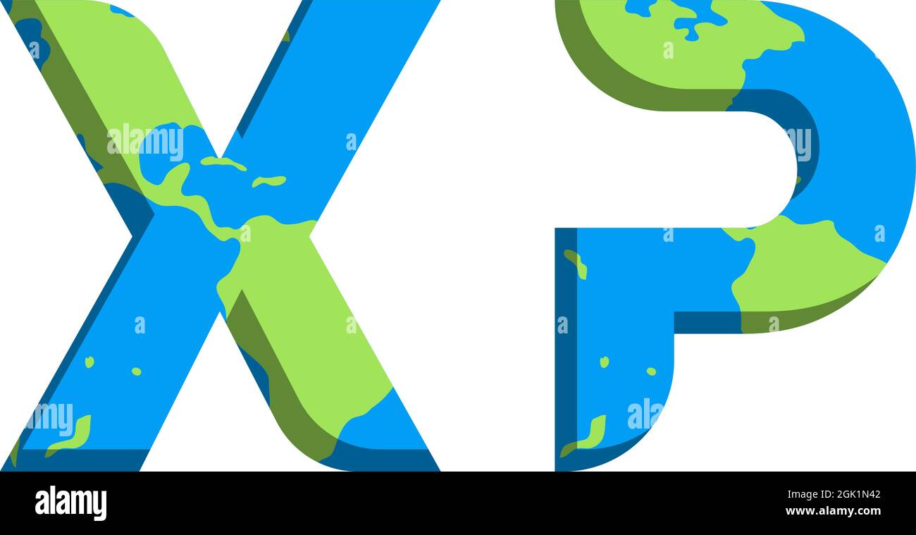 Initial XP logo design with World Map style, Logo business branding ...