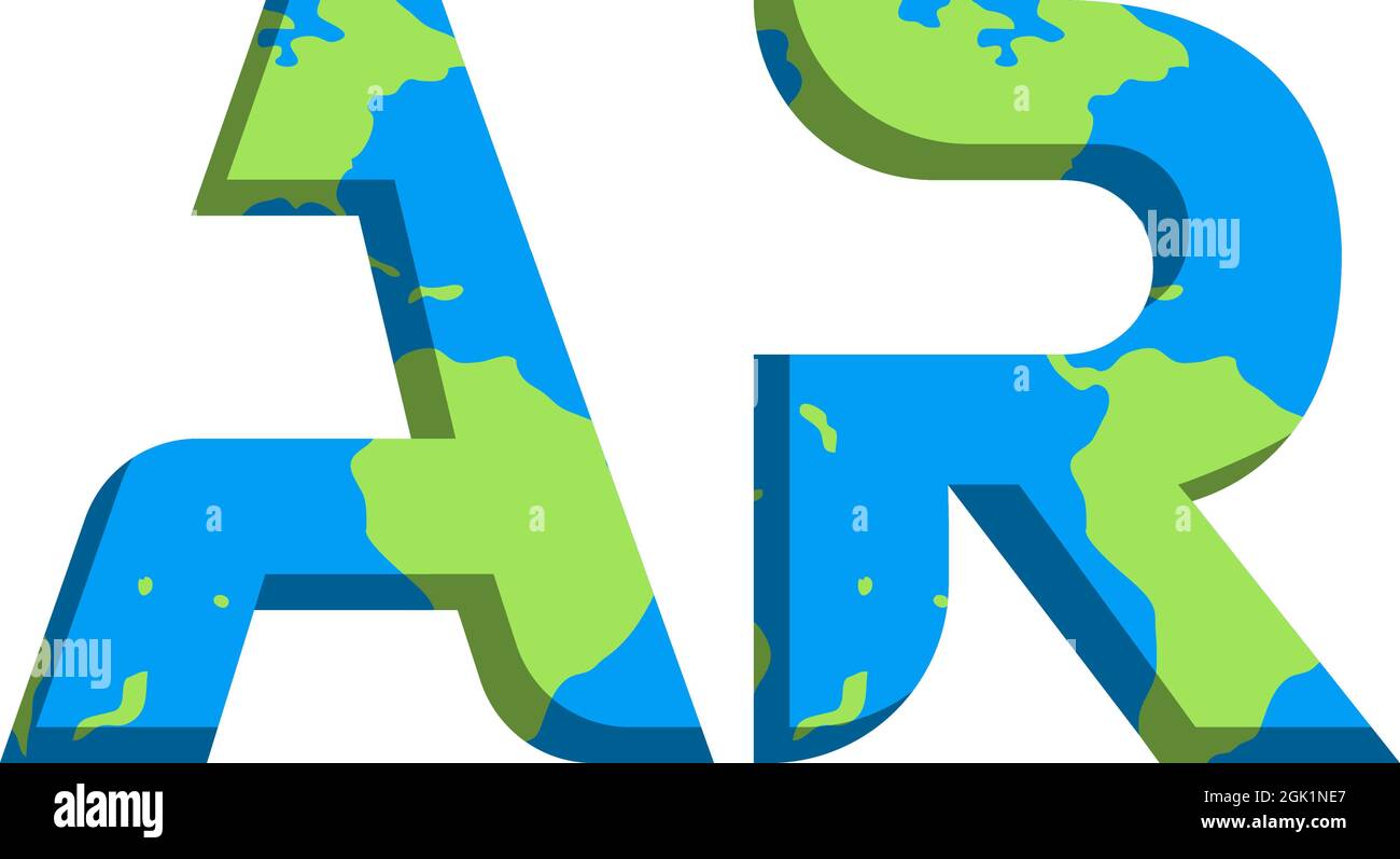 Initial AR logo design with World Map style, Logo business branding ...