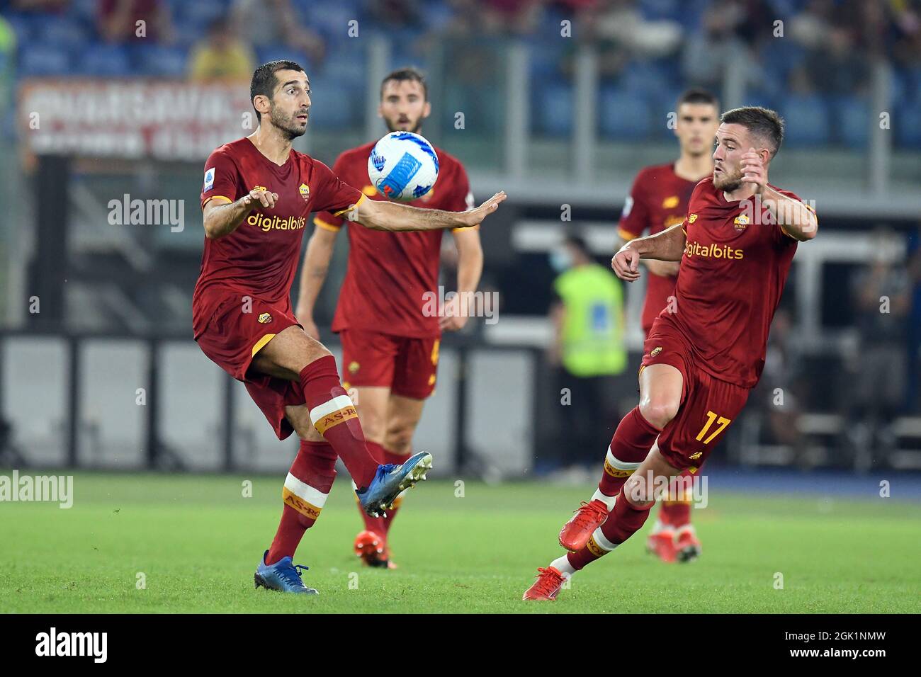 Olimpico Stadium, Rome, Italy. 12th Sep, 2021. Serie A championship ...