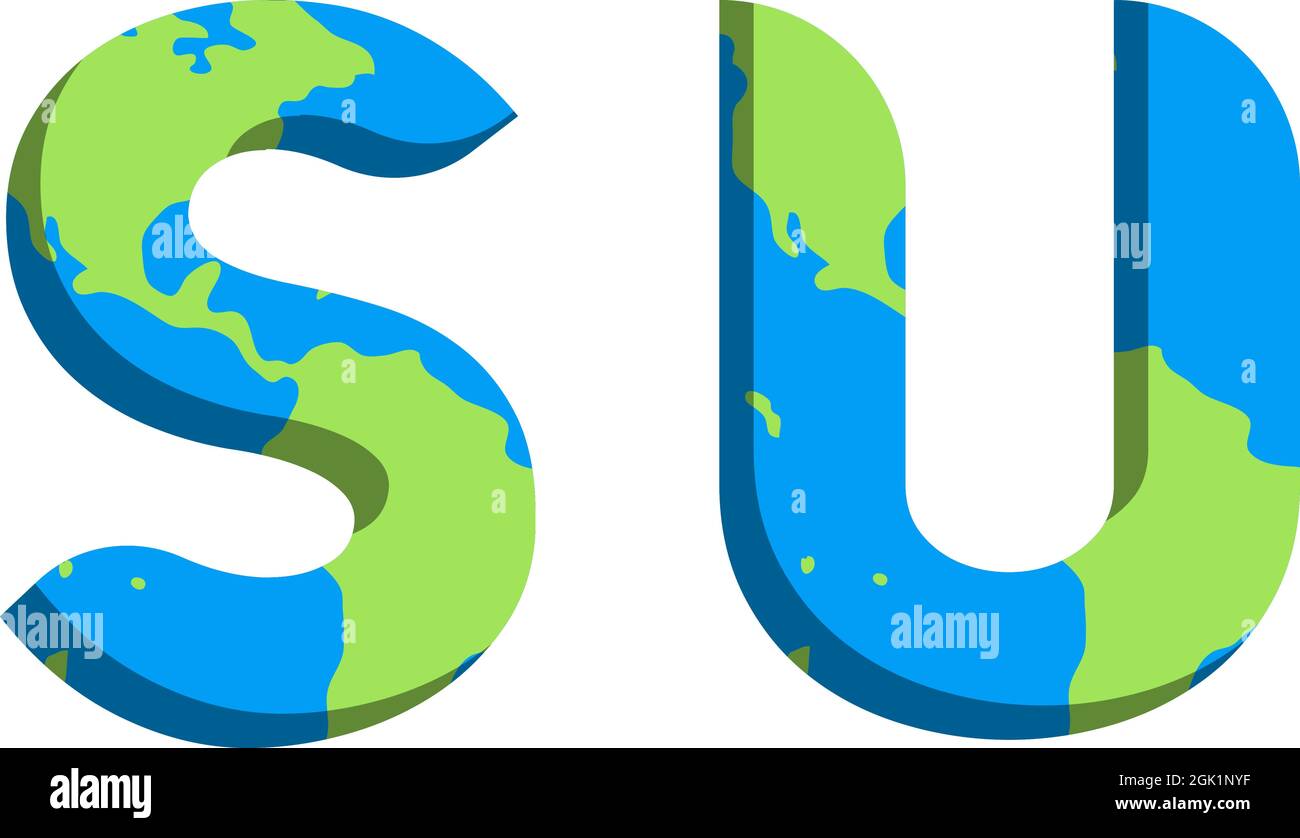 Initial SU logo design with World Map style, Logo business branding ...
