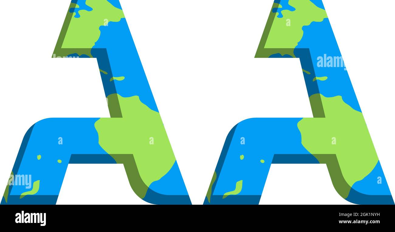 Initial AA logo design with World Map style, Logo business branding ...