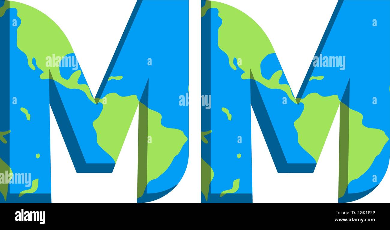 Initial MM logo design with World Map style, Logo business branding ...
