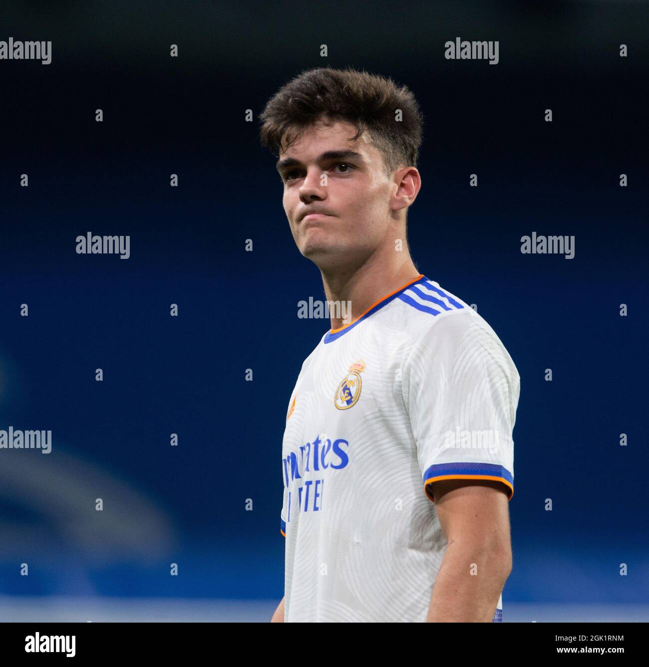 Estadio Santiago Bernabeu, Madrid, Spain. 12th Sep, 2021. La Liga, Real Madrid CF versus RC ...