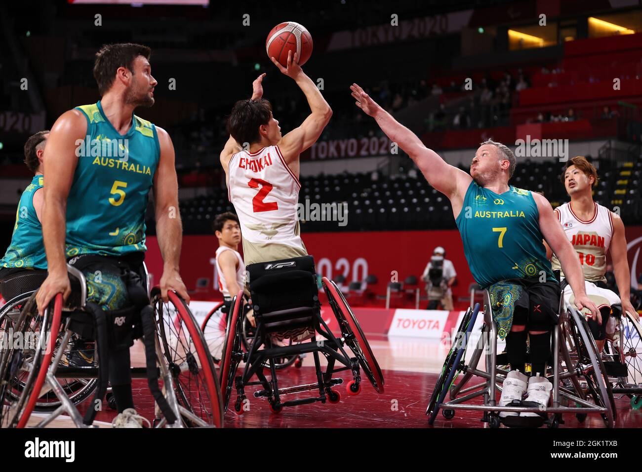 Tokyo, Japan. 1st Sep, 2021. (L-R) Bill Latham (AUS), Renshi Chokai ...