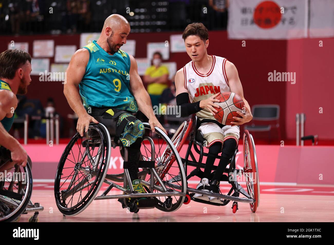 Tokyo, Japan. 1st Sep, 2021. (L-R) Tristan Knowles (AUS), Takuya ...