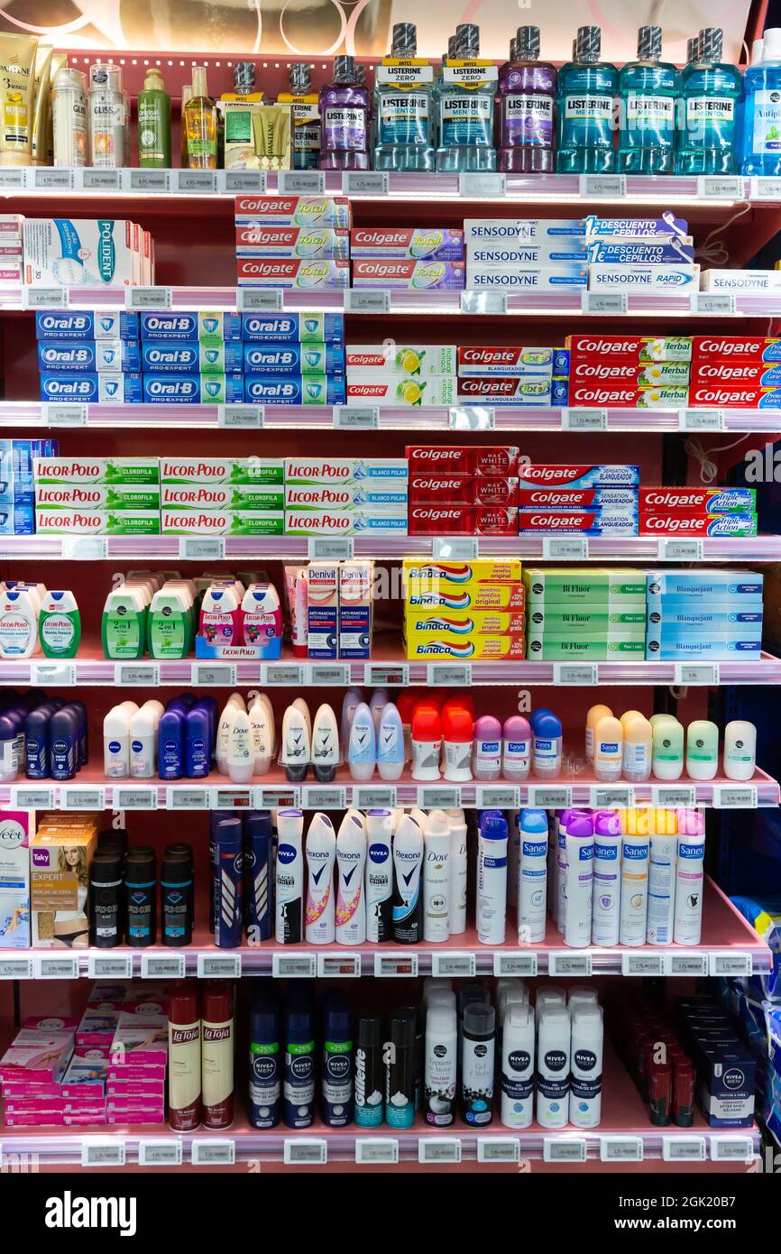Toothpaste store display hi-res stock photography and images - Alamy