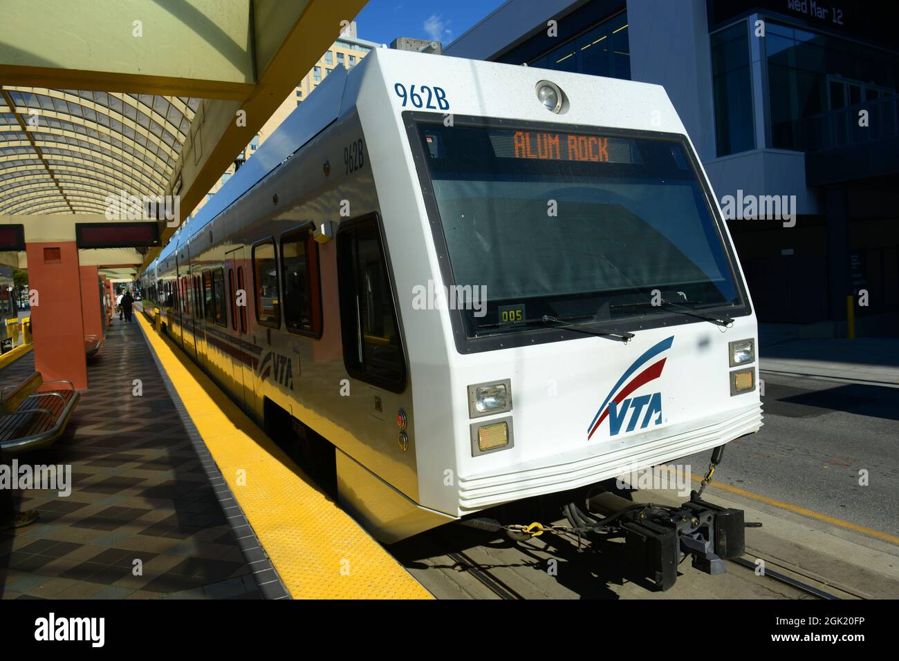 Santa Clara Valley Transportation Authority VTA Light Rail at ...