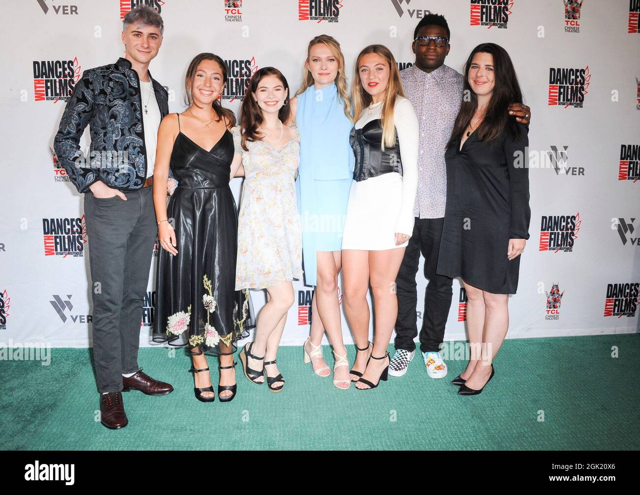 Los Angeles, CA. 12th Sep, 2021. John Gargan, Violet Prete, Victoria ...