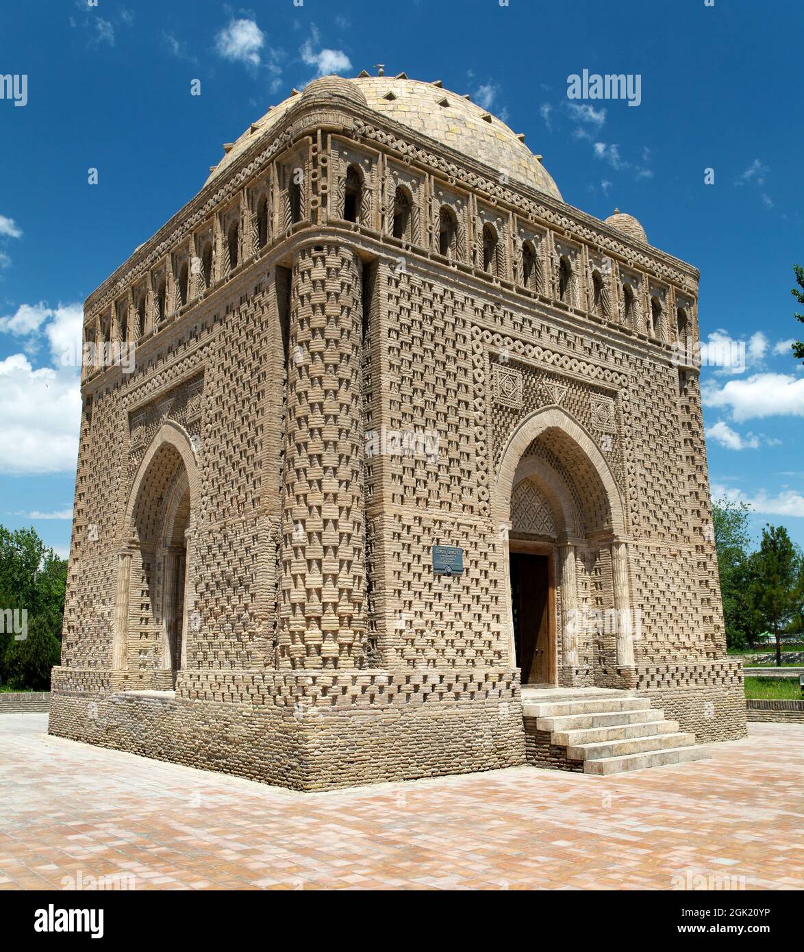 Ismail Samani Mausoleum - Buchara - Uzbekistan Stock Photo - Alamy
