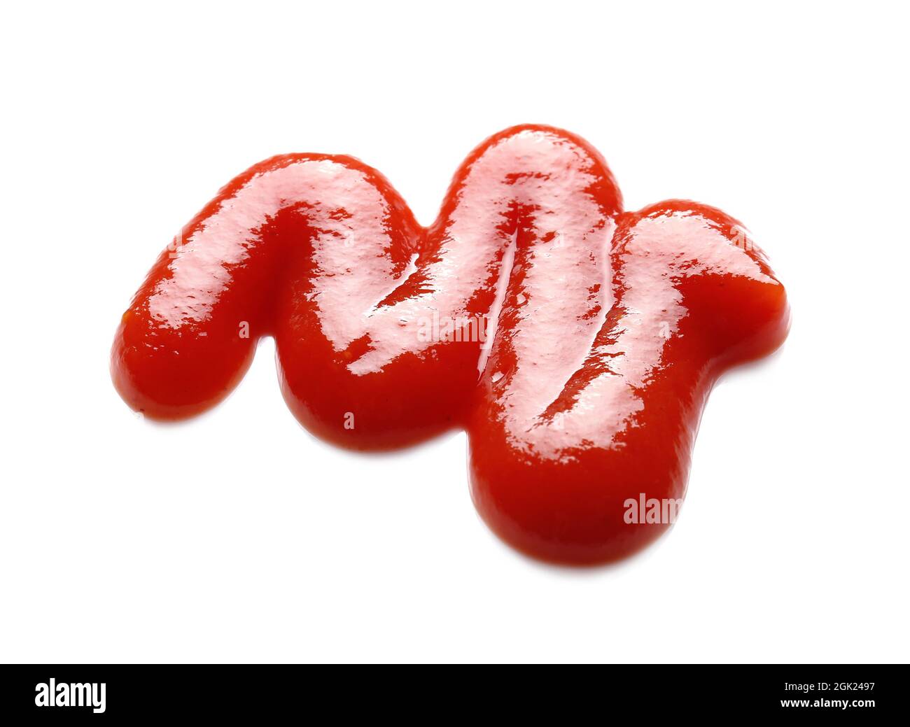 Tomato sauce on white background Stock Photo - Alamy