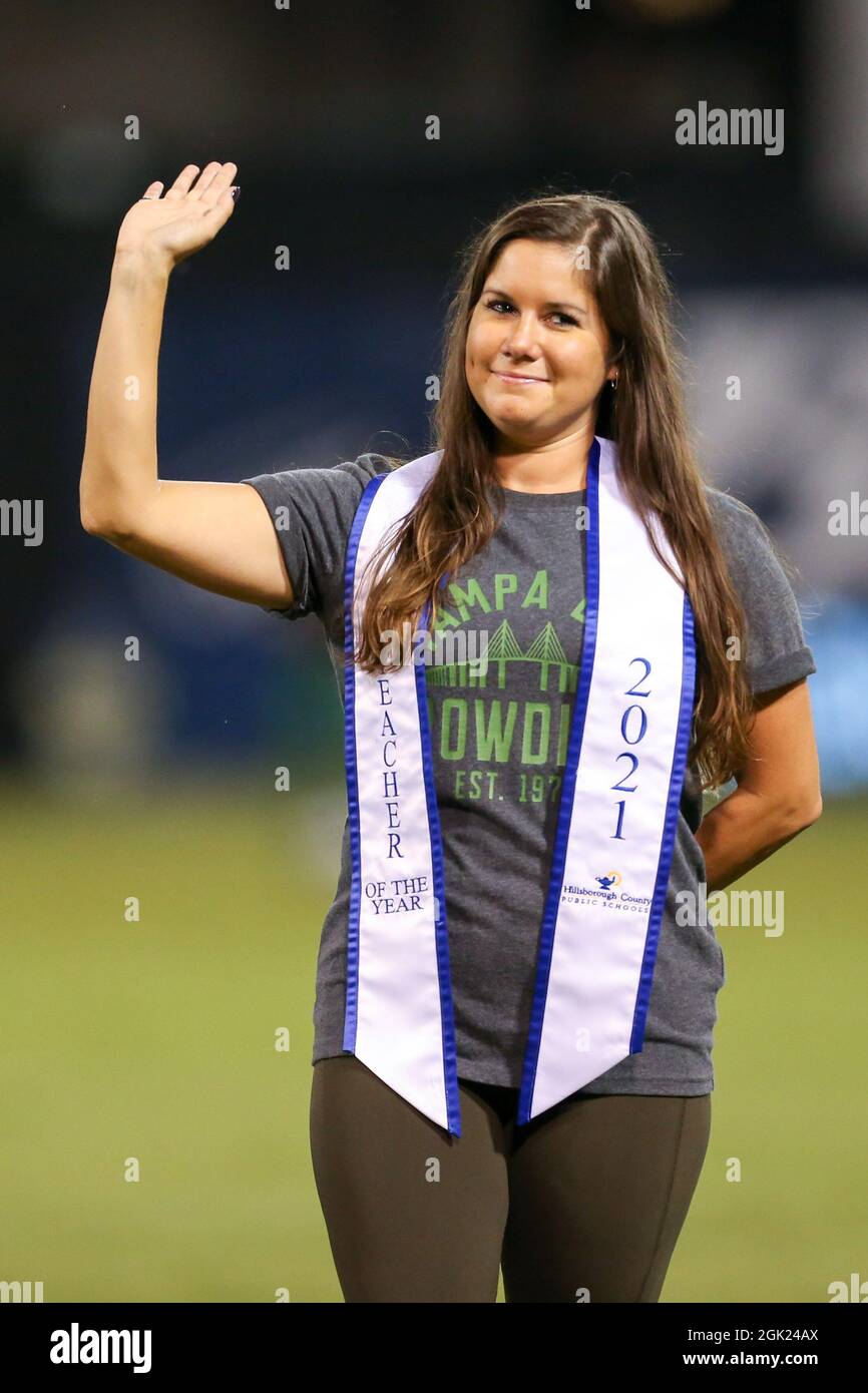 St. Petersburg, FL USA; The Tampa Bay Rowdies honored Hillsborough ...