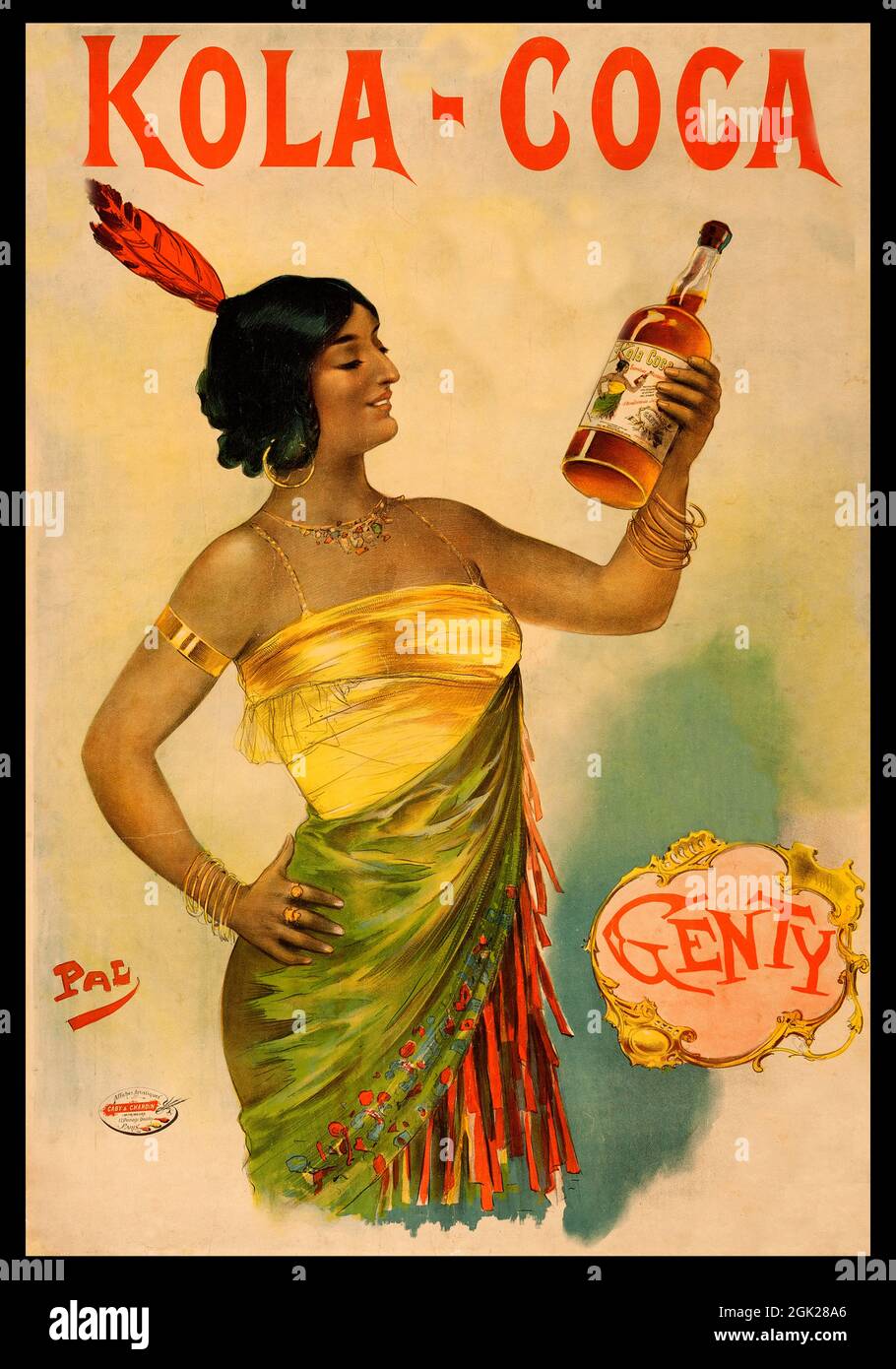 Vintage french drink poster hi-res stock photography and images - Alamy