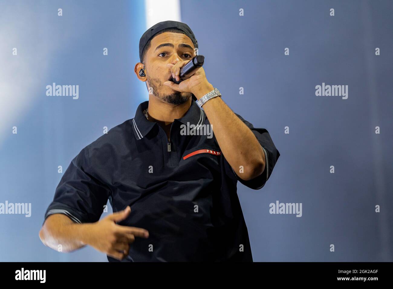 Michael Anthony Torres Monge better known as Myke Towers, performs on ...