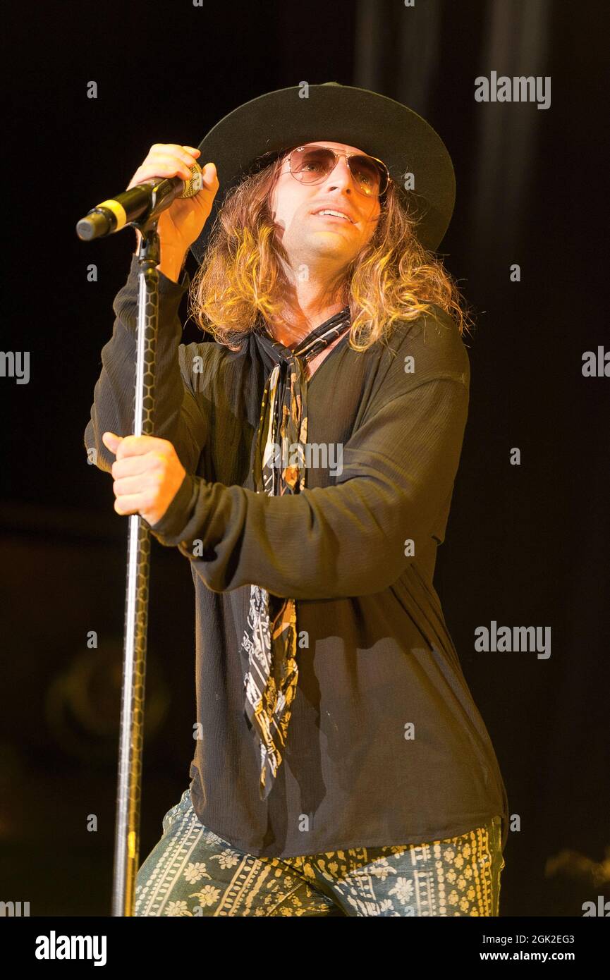 September 11, 2021 - Raleigh, North Carolina; USA - Singer MARC LABELLE ...