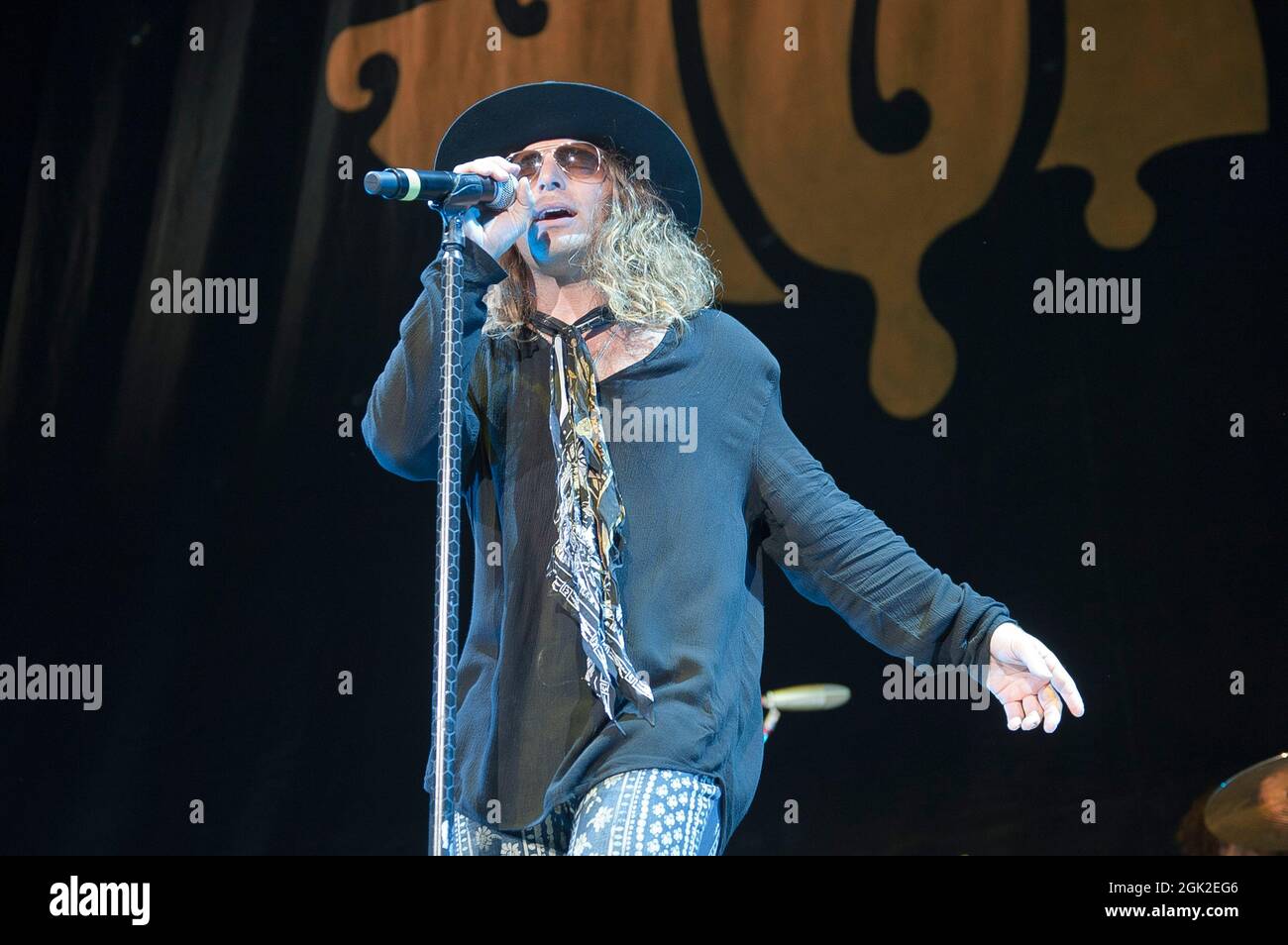 September 11, 2021 - Raleigh, North Carolina; USA - Singer MARC LABELLE ...