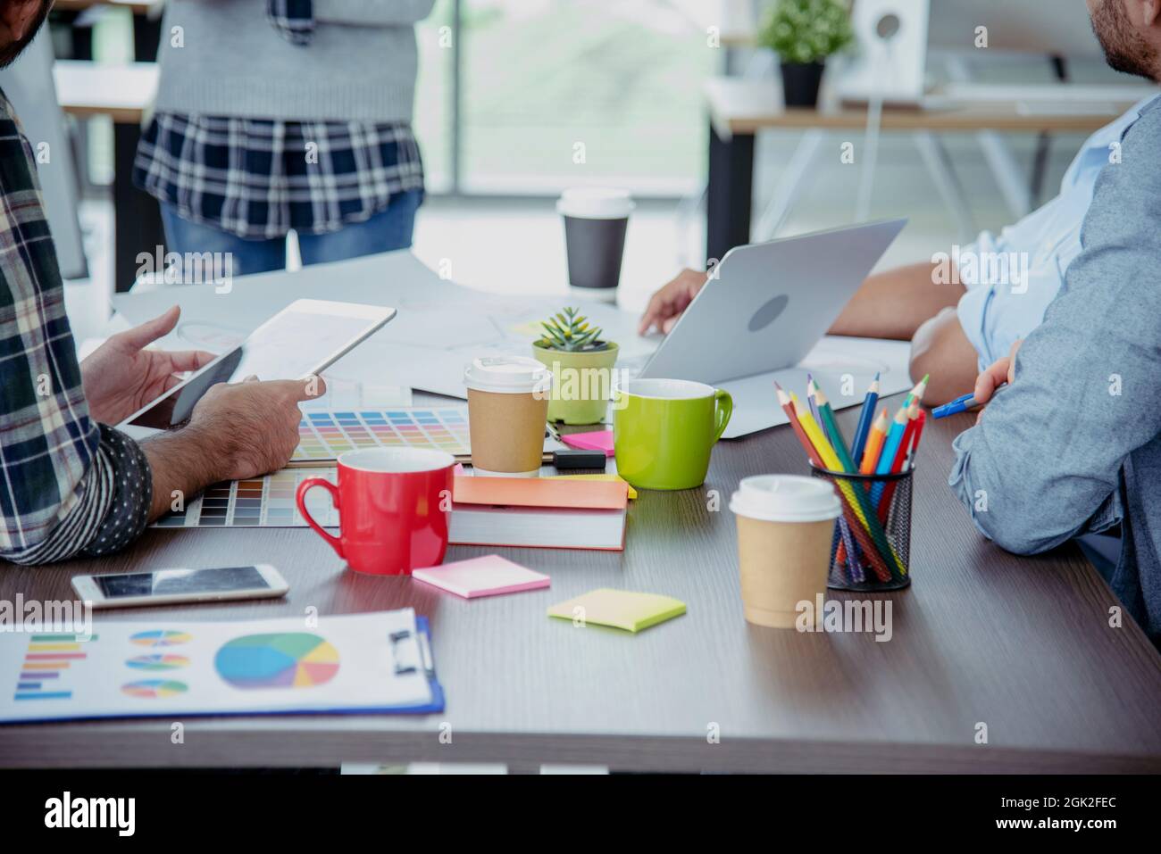 Teamwork Concept. Collaboration Team Meeting Communication with ...