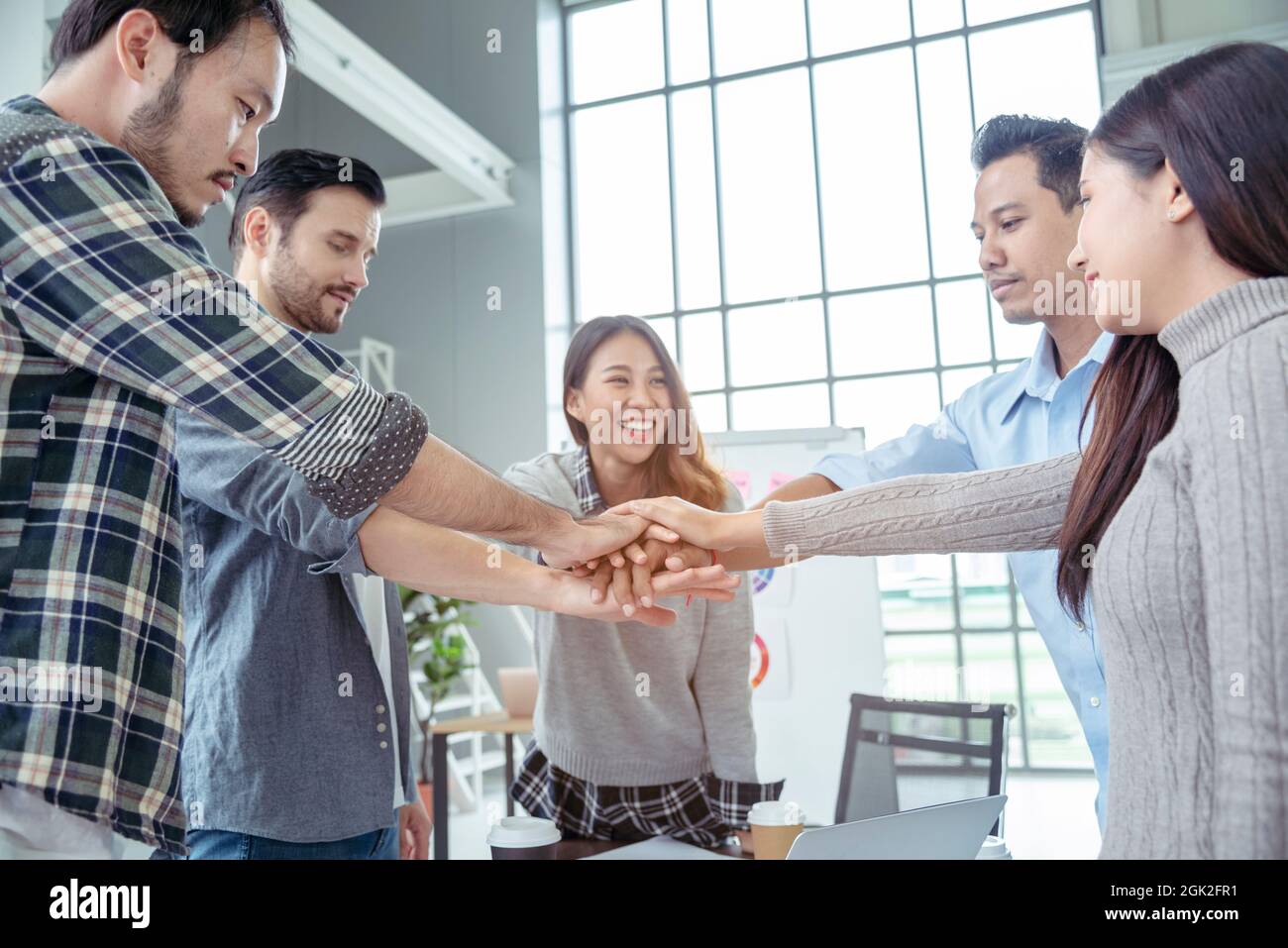 Partner Business Teamwork Trust Partnership.Businessman fist bump ...