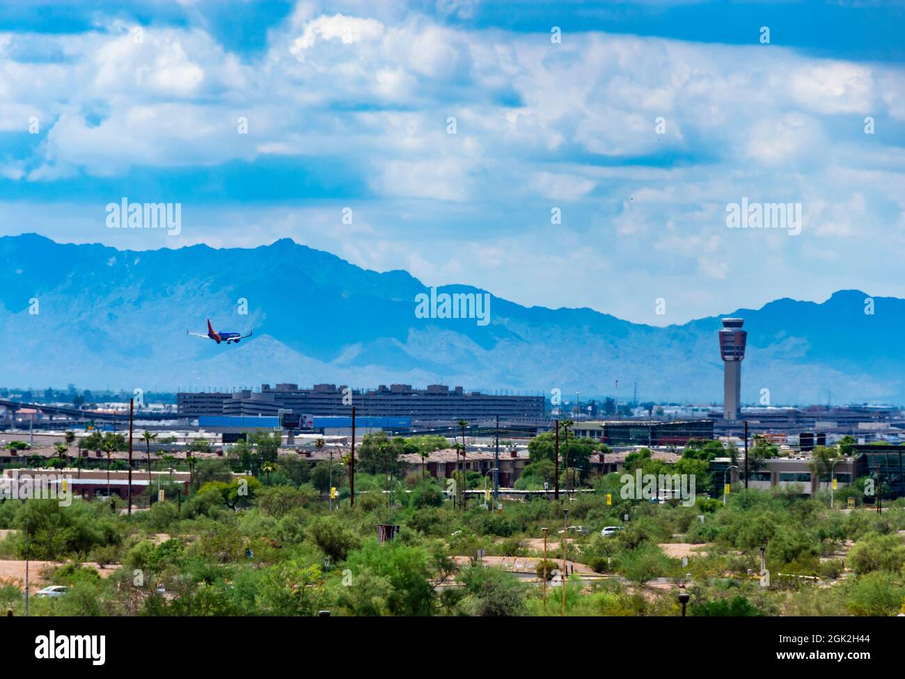 Pheonix, AZ, United States - September 1, 2021: Southwest airlines ...