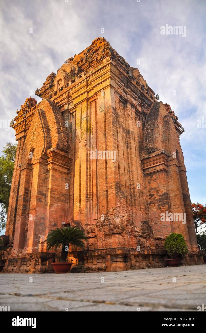 Nice Ponagar temple in Khanh Hoa province central Vietnam Stock Photo ...