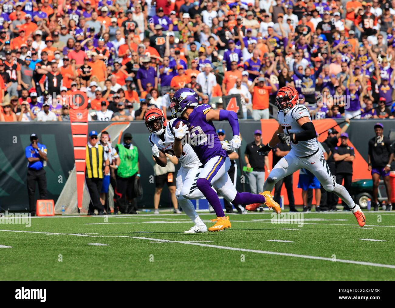 September 12, 2021: Minnesota Vikings wide receiver Adam Thielen (19 ...