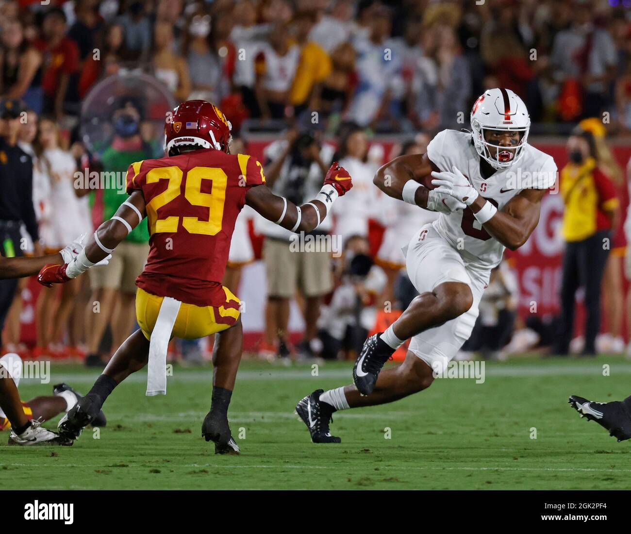 September 11, 2021 Stanford Cardinal wide receiver Elijah Higgins #6 ...