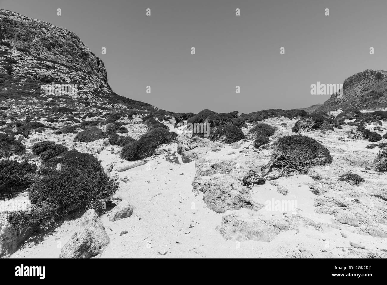 Horizon view for the nature of the ground's geological formation, soft ...