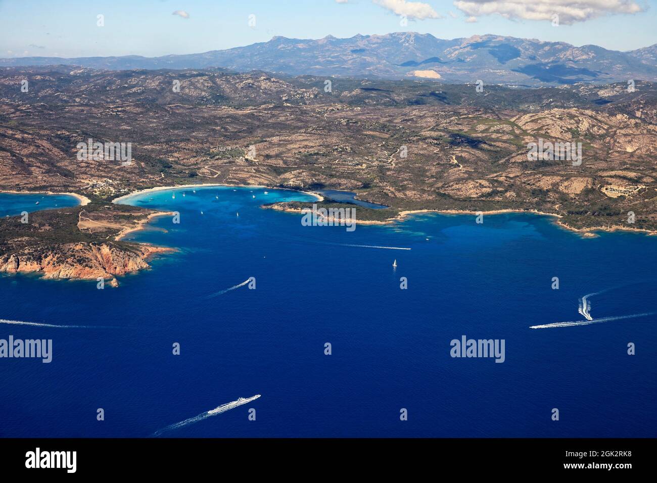 Bay rondinara france corsica rondinara hi-res stock photography and ...