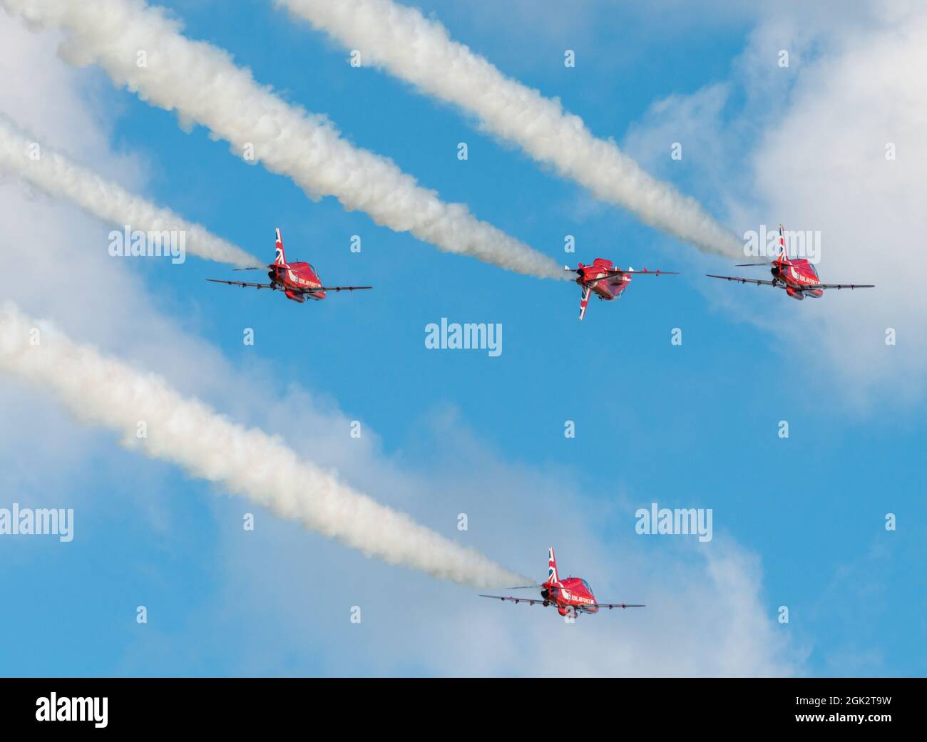 The Royal Air Force Aerobatic Team Red Arrows Stock Photo - Alamy