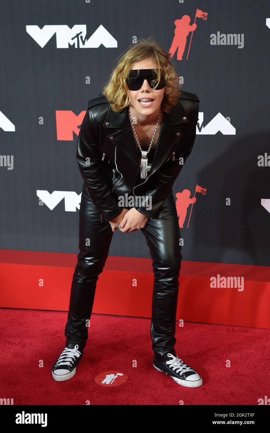 Brooklyn, NY, USA. 12th Sep, 2021. The Kid Laroi at arrivals for MTV ...