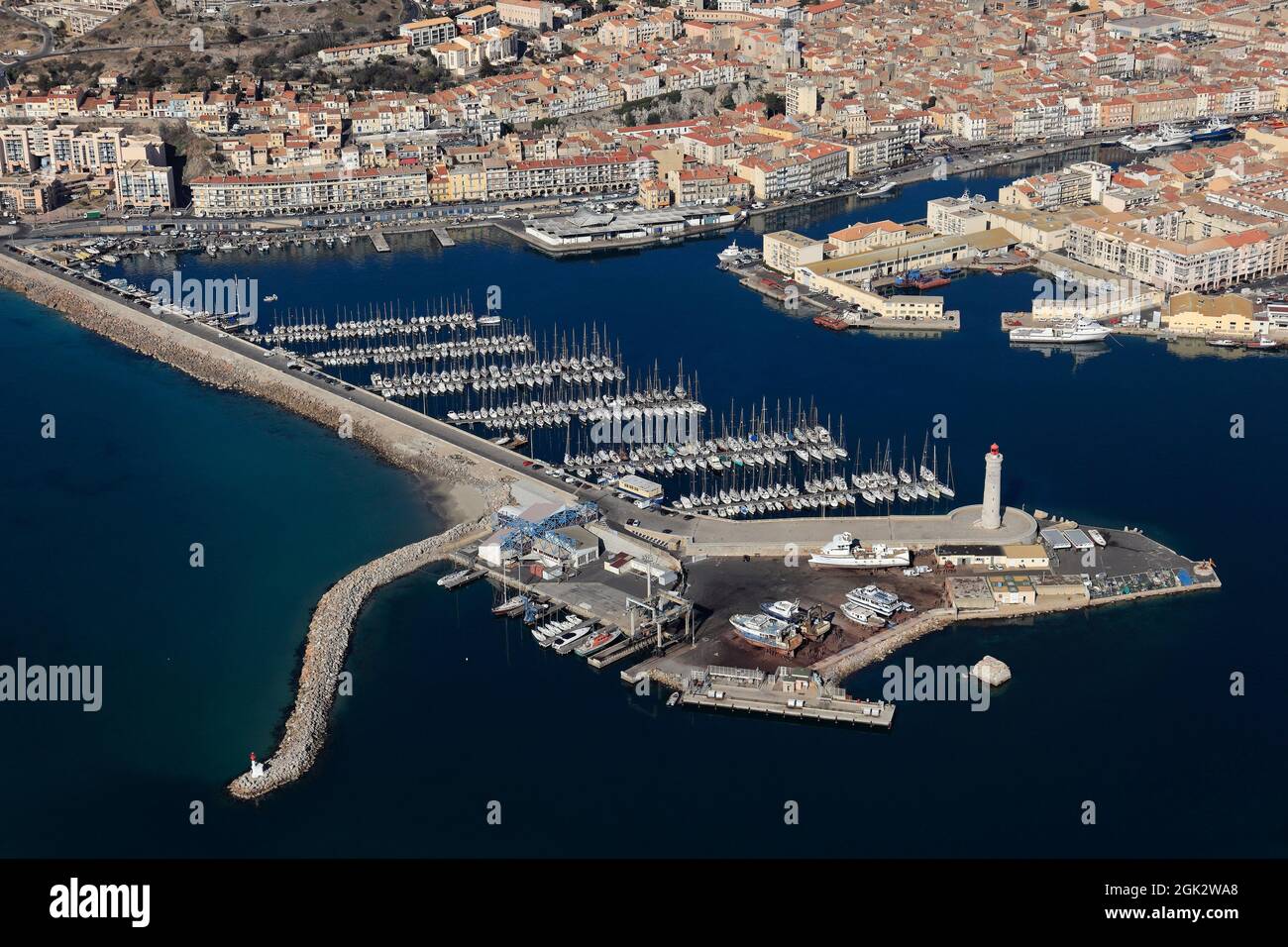 FRANCE HERAULT (34) THE HARBOUR OF SETE Stock Photo - Alamy